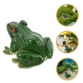 BESTYASH Resin Crafts Frog Figurine Frog-shaped Green 1Pack Car Decor ...