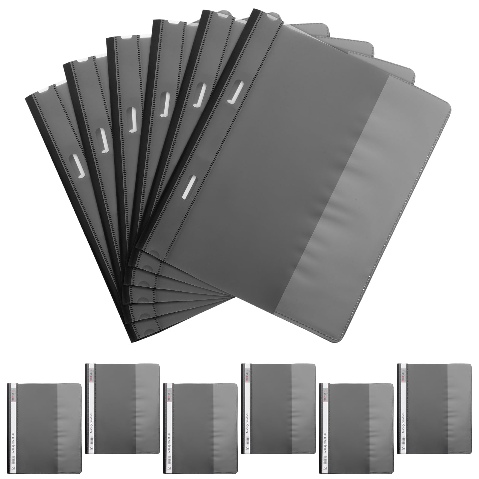 BESTYASH 12Pcs Reusable Plastic File Folder A4 Document Sleeve for ...
