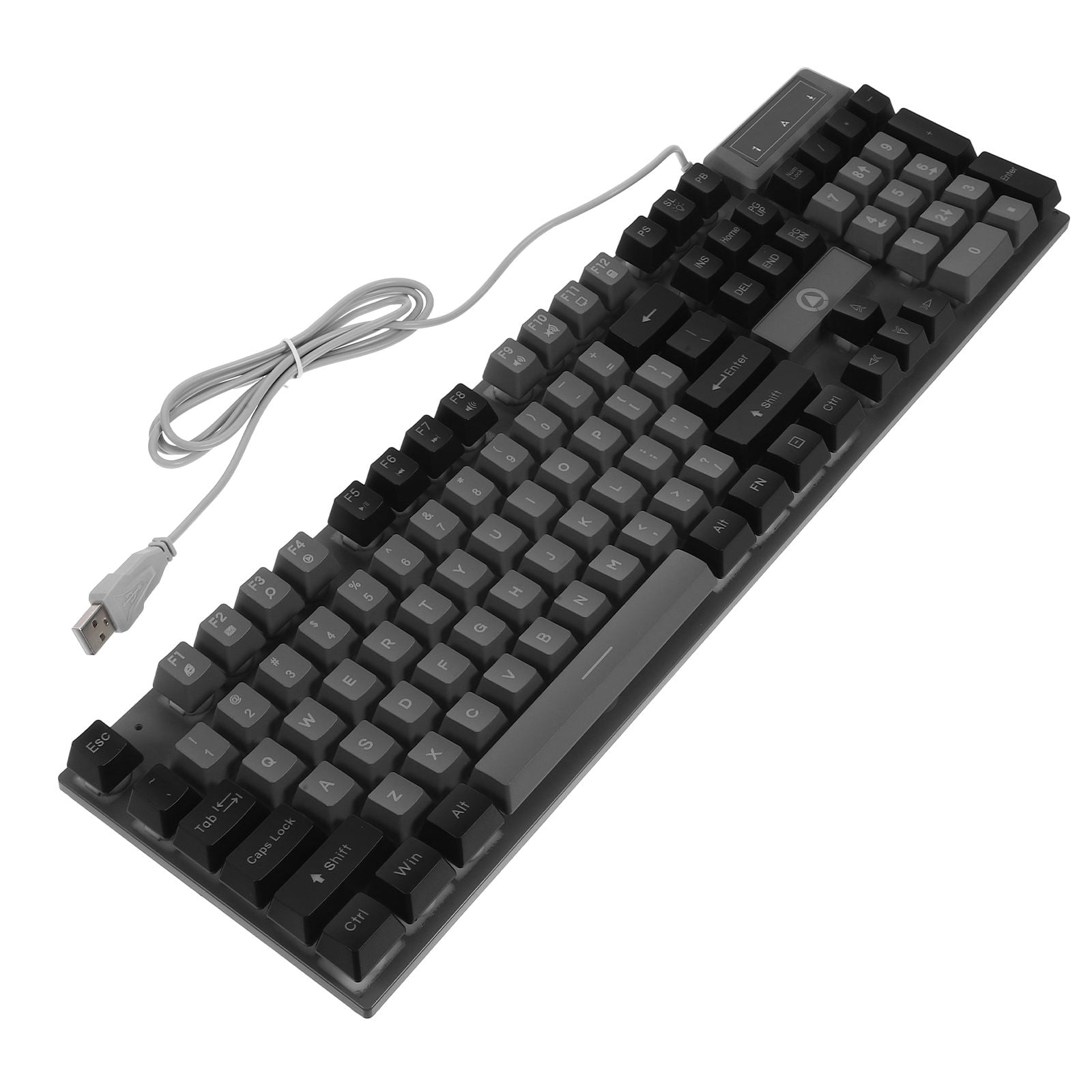 BESTYASH Rgb Keyboard Full Size Gaming USB Keyboard with High Strength ...