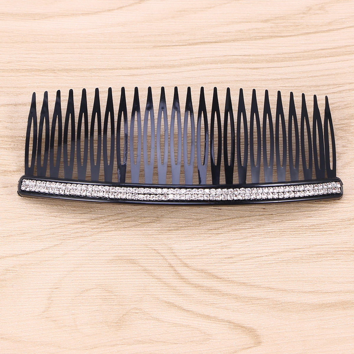 BESTYASH Rhinestone Hair Comb Black Elegant Hair Accessory for Weddings ...