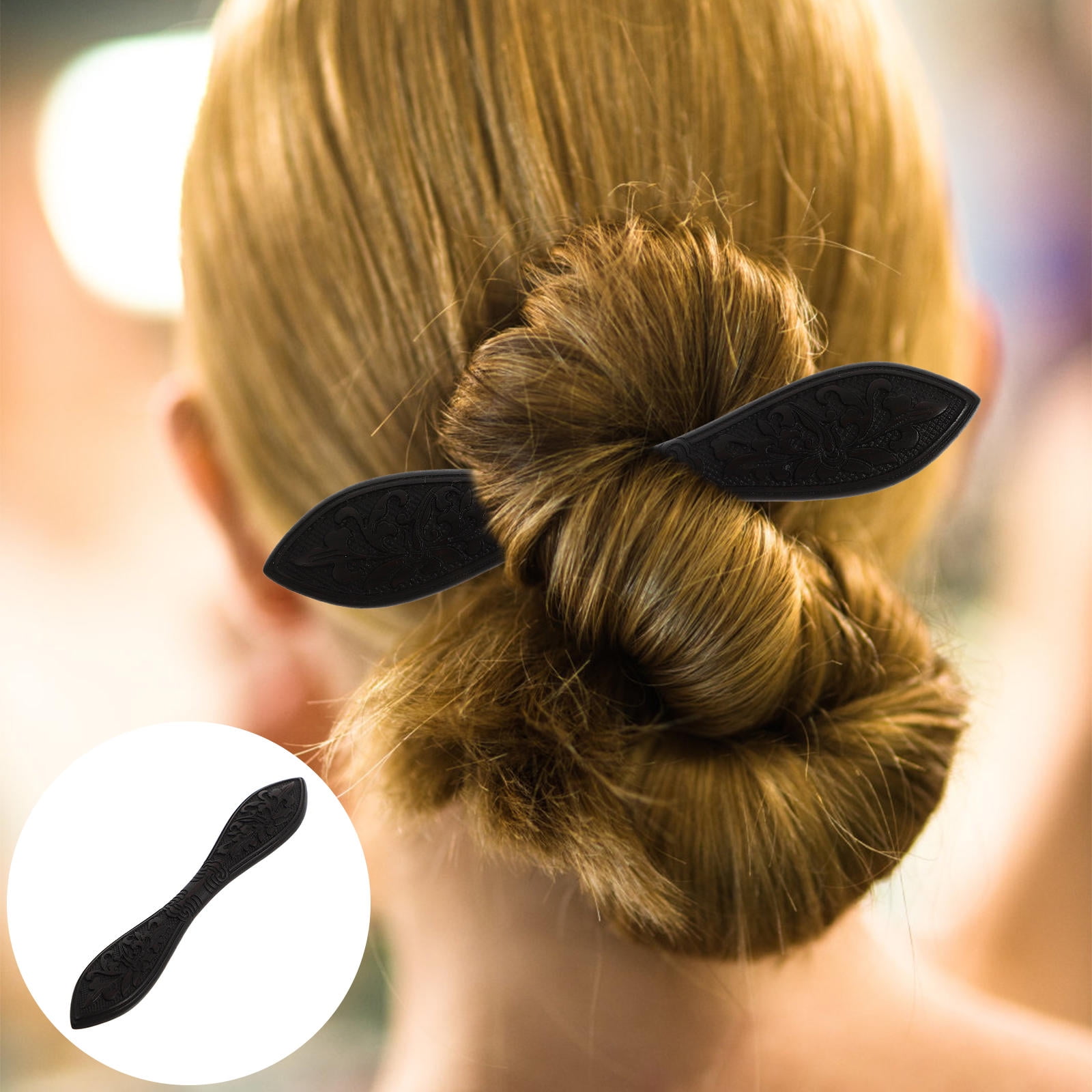 BESTYASH Wooden Hair Pin Sandalwood Headdress Retro Hair Accessory ...