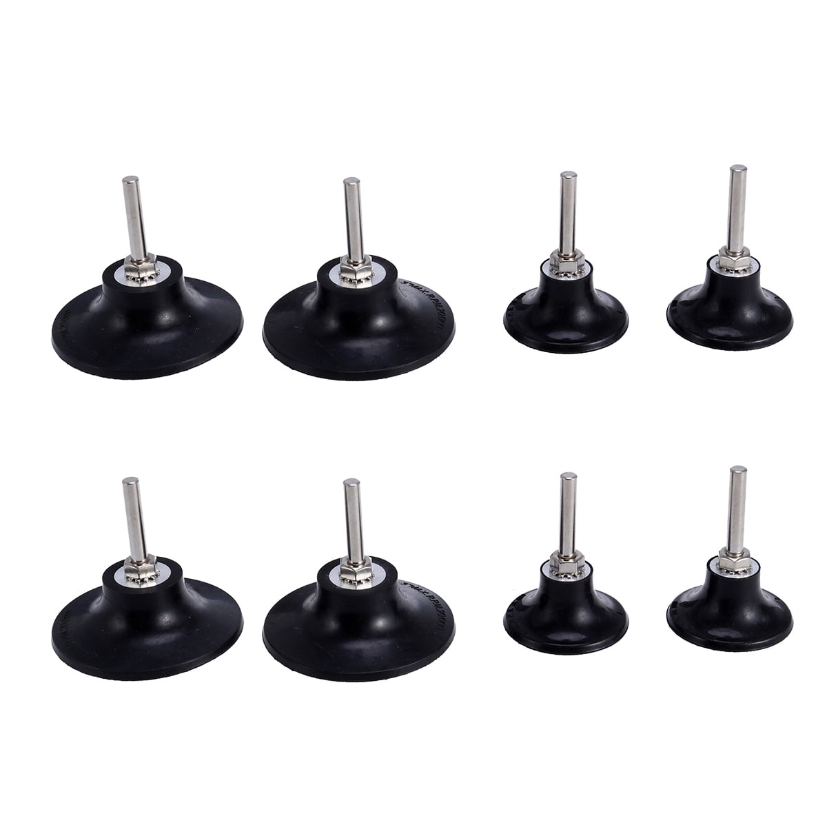 BESTYASH Heavy-Duty Black Rubber Disc Pad Holder for Polishing, Sanding ...