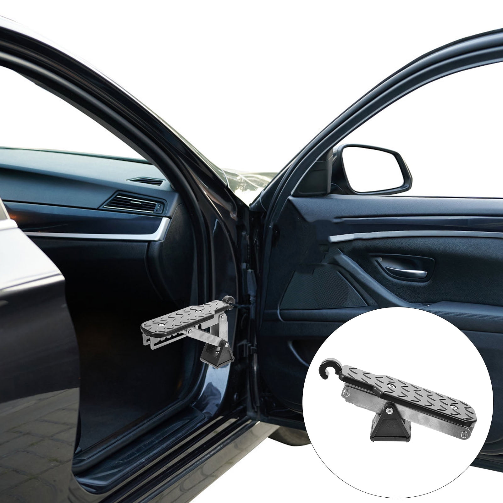 BESTYASH Scratch Resistant Aluminum Door Step Car Roof Access Step ...