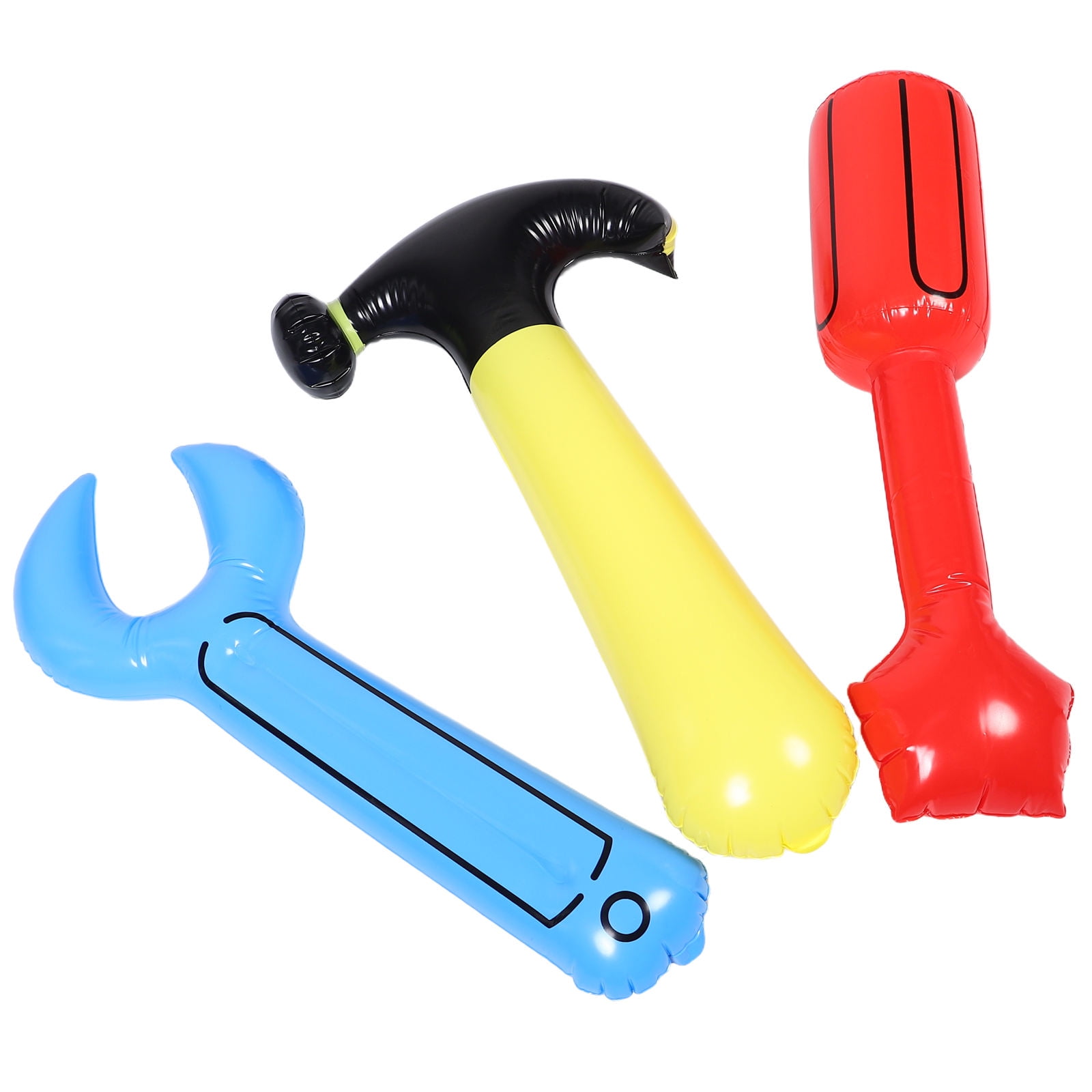 BESTYASH Party Inflatable Wrench Construction Tool PVC Assorted Color 1 ...