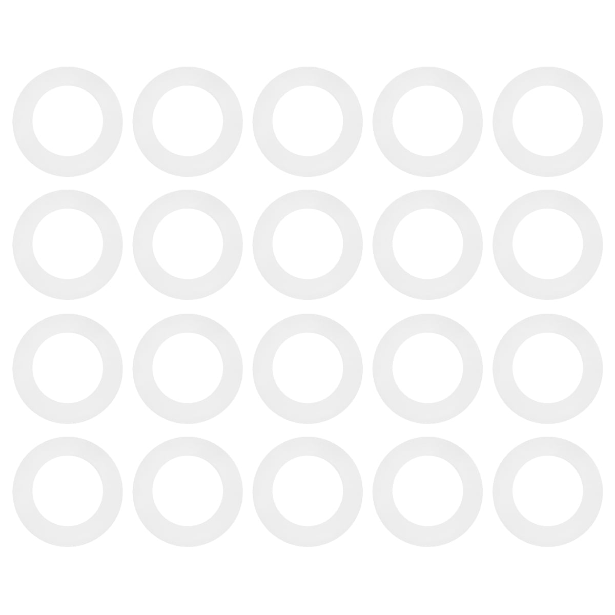 BESTYASH Sealing Rings Silicone Seal Rings Chemical Resistant for ...