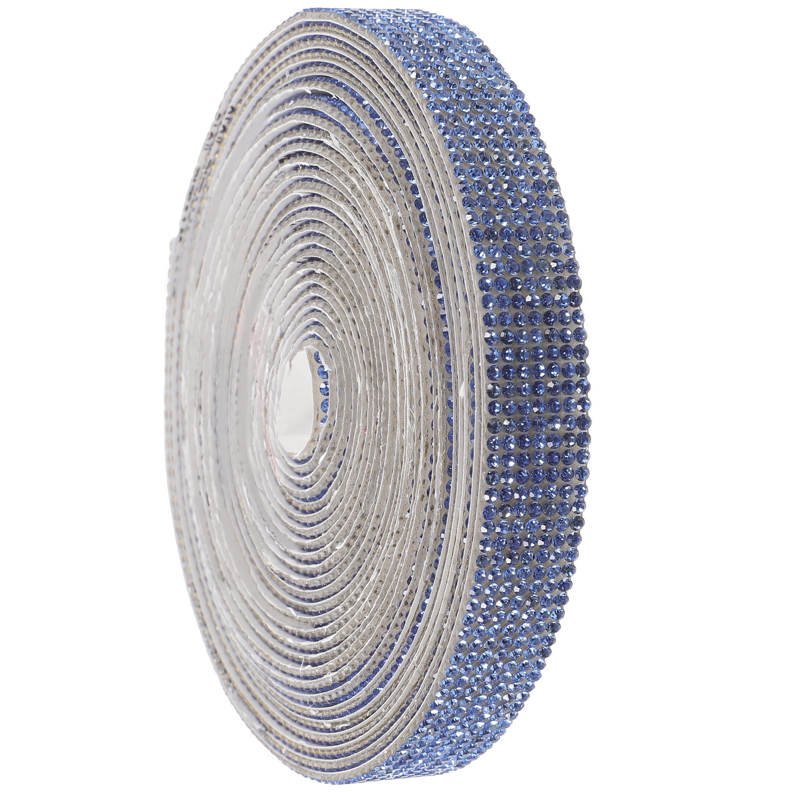 BESTYASH Self Adhesive Sky Blue Rhinestone Strip for Costume Clothes ...