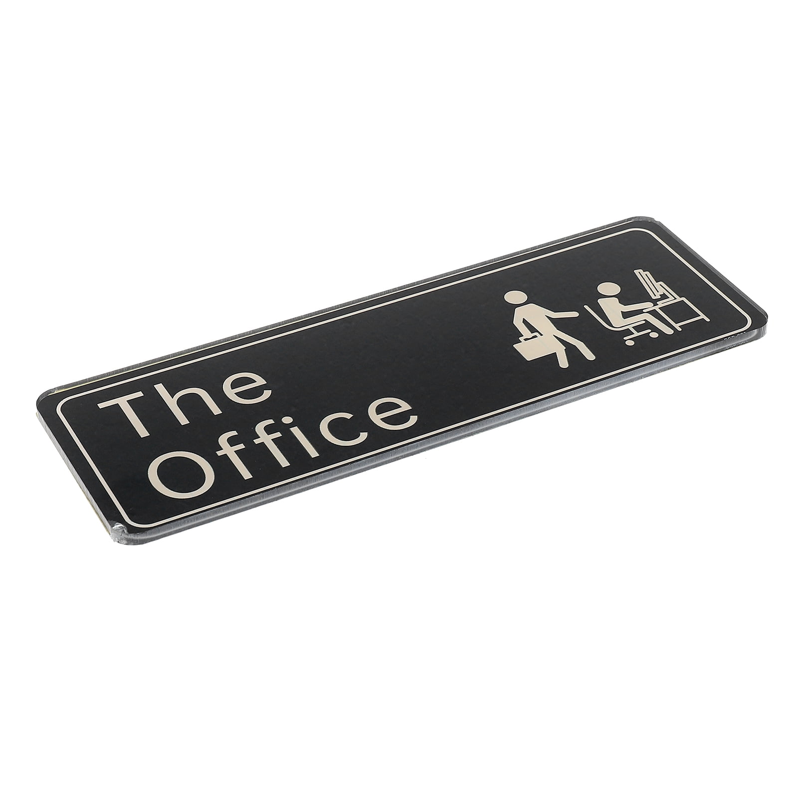 BESTYASH Self Adhesive The Office Sign Acrylic Door Decor Easy to ...