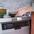 BESTYASH Silver Dishwasher Magnet Clean Dirty Sign for Kitchen ...