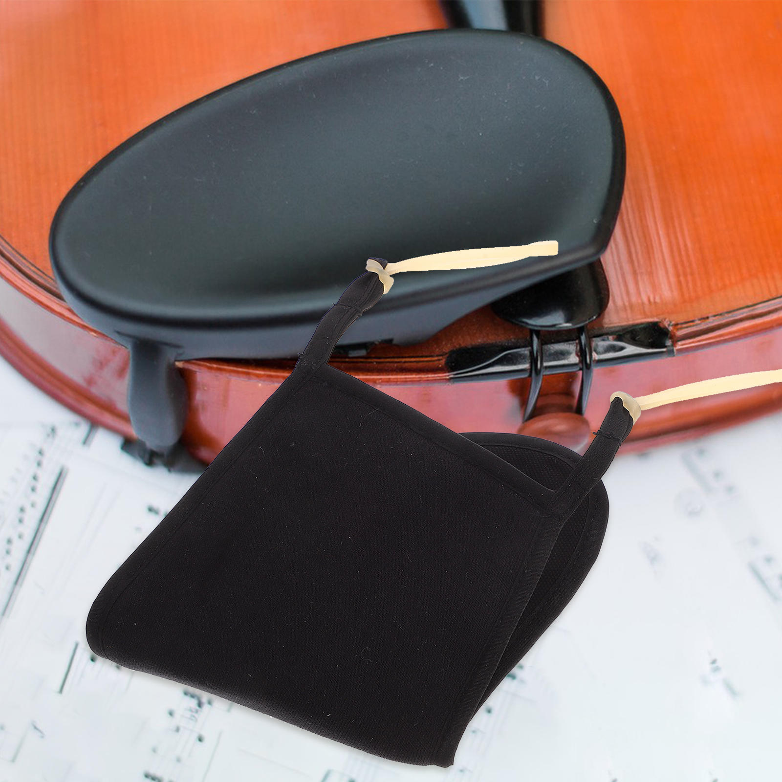 BESTYASH Simple and Comfortable Black Violin Playing Chin Rest for Home ...