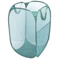 BESTYASH Sky Blue Foldable Laundry Mesh Basket for Home Storage with ...