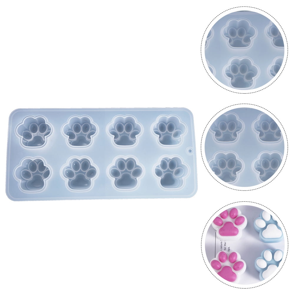 BESTYASH Soft Silicone Mold for DIY Cat Paw Crafts White Craft Tool ...