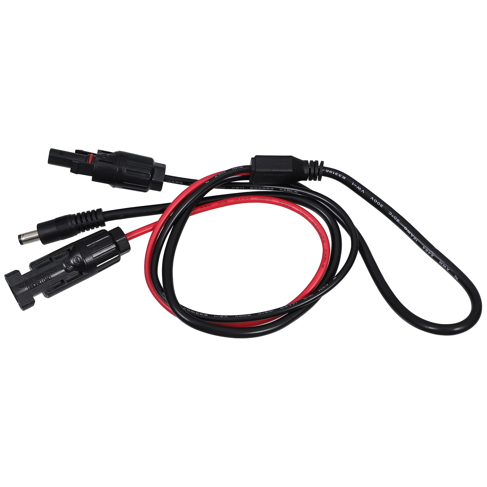 BESTYASH Solar Panel Connector to .5mm Adapter Cable for Efficient and ...