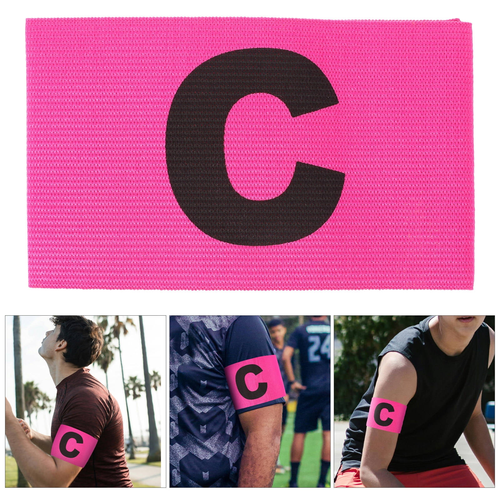 BESTYASH Sports Captain Armband Rosy Color with Wear Resistant Material ...