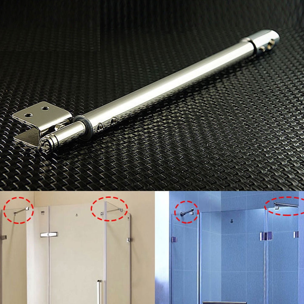 BESTYASH Stainless Steel Shower Door Support Bracket with Brushed ...