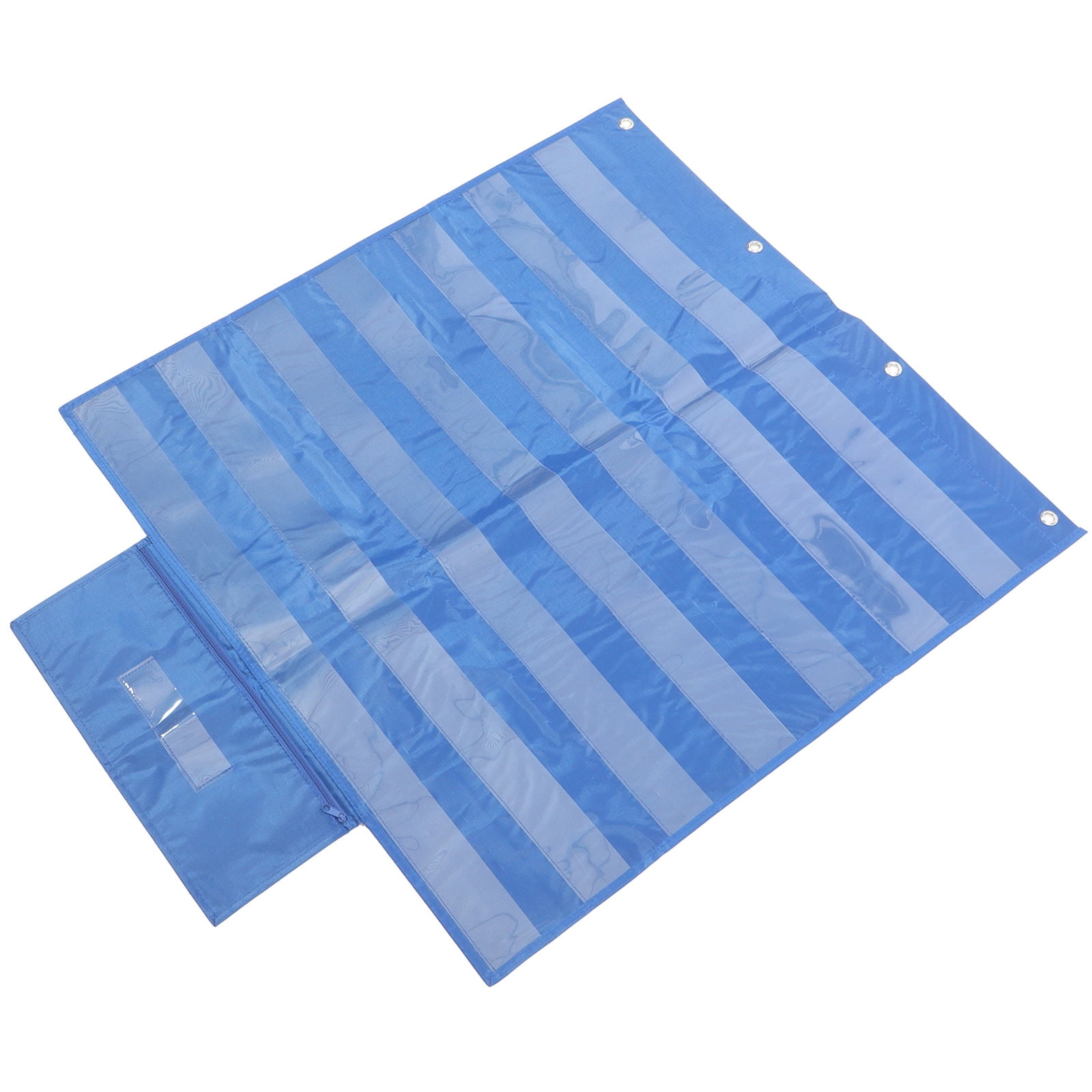 BESTYASH Wall Pocket Chart Blue with PVC Material for Classroom Word ...
