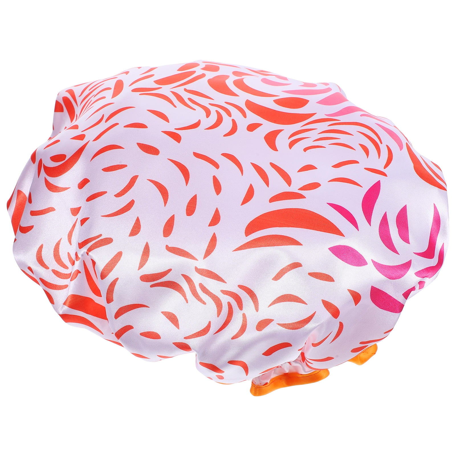BESTYASH Washable Shower Cap Satin Waterproof Hair Dyeing Protection ...