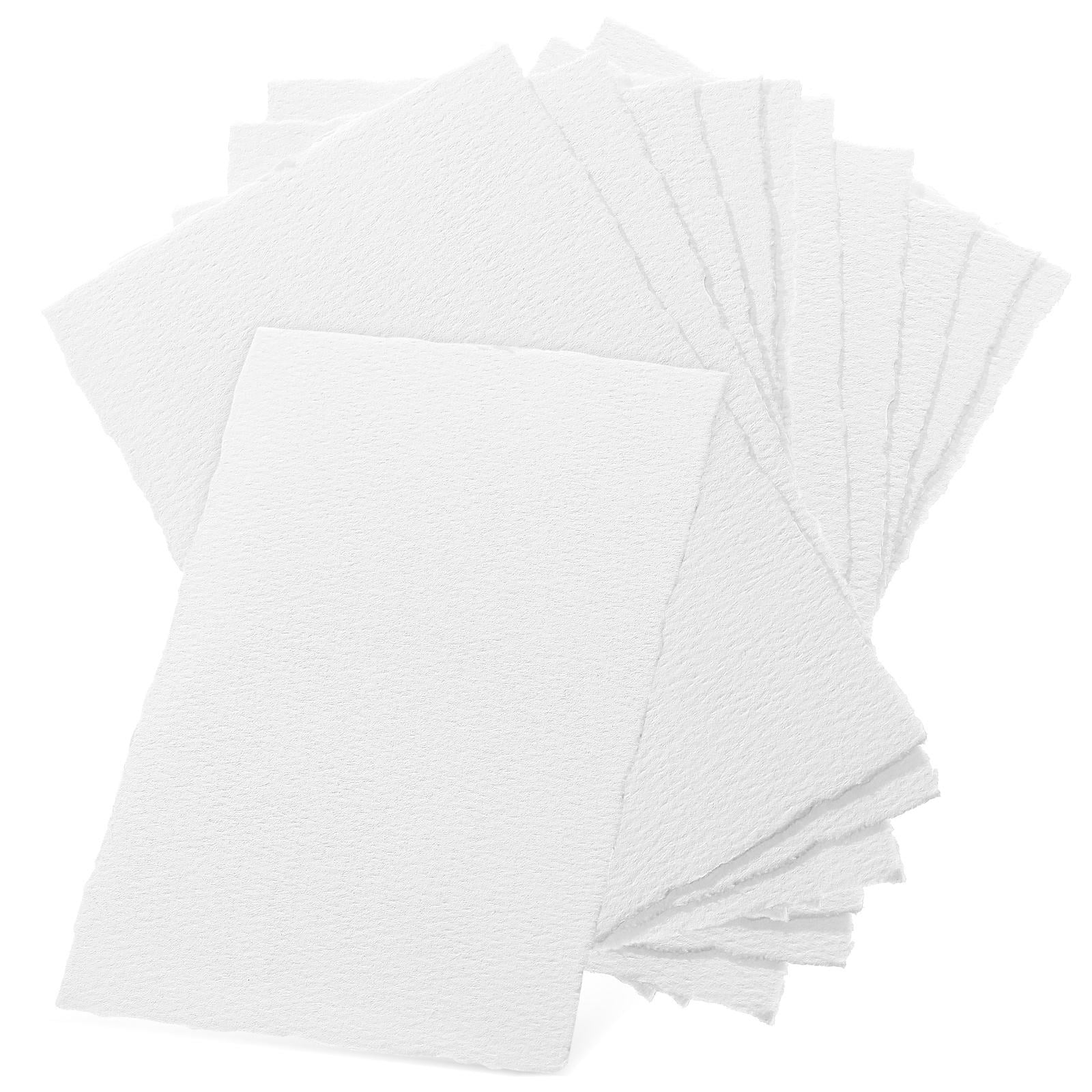 BESTYASH Textured White Watercolor Paper Pad Thick Cold Press Sheets ...