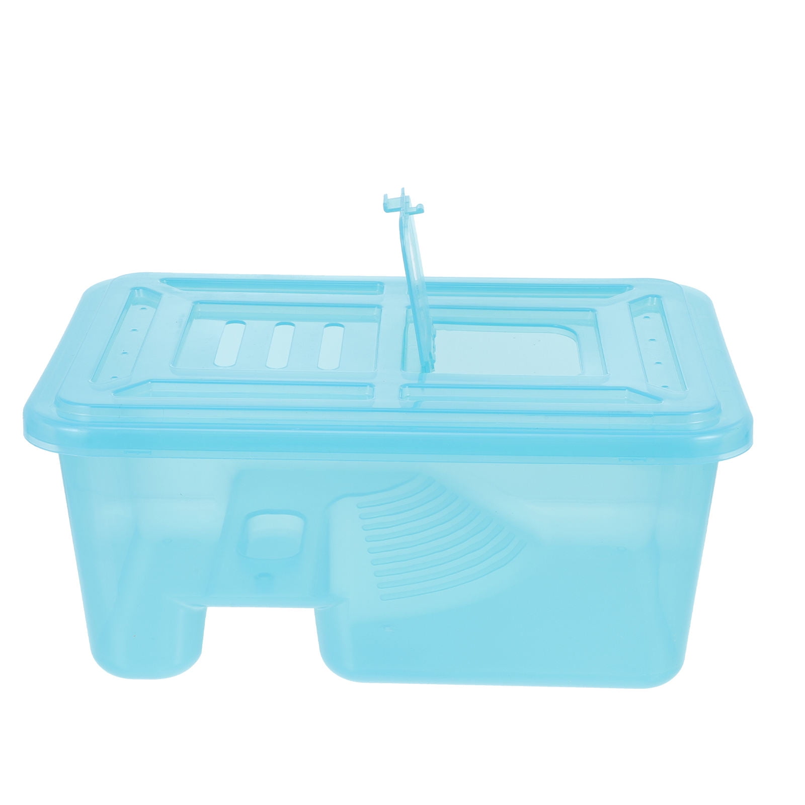 BESTYASH Tortoise Tank Plastic Turtle Tank Decor with Swimming Area, 1 ...