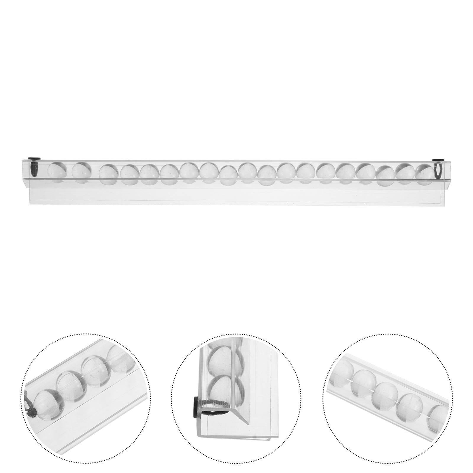 BESTYASH Transparent Food Ticket Holder Rail for Kitchen Wall Mounted ...