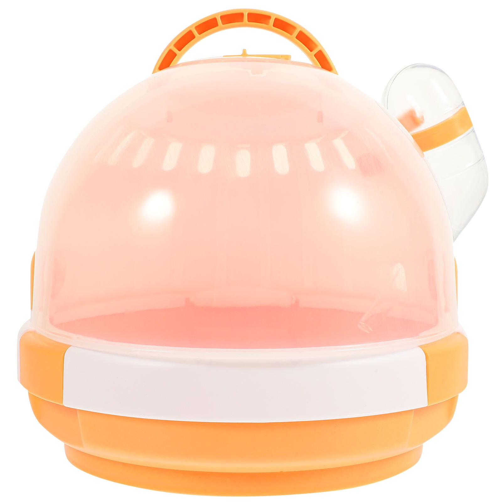 BESTYASH Handheld Orange Pet Carrier Cage Suitable for Hamsters and ...