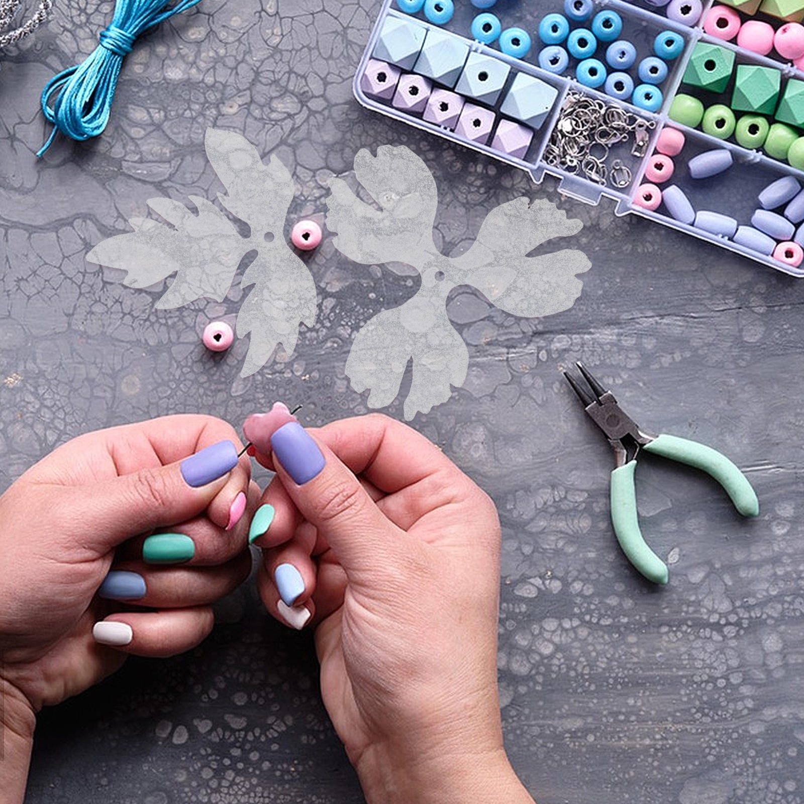 BESTYASH Transparent Shrinky Paper Flower Sheets for DIY Crafts with ...