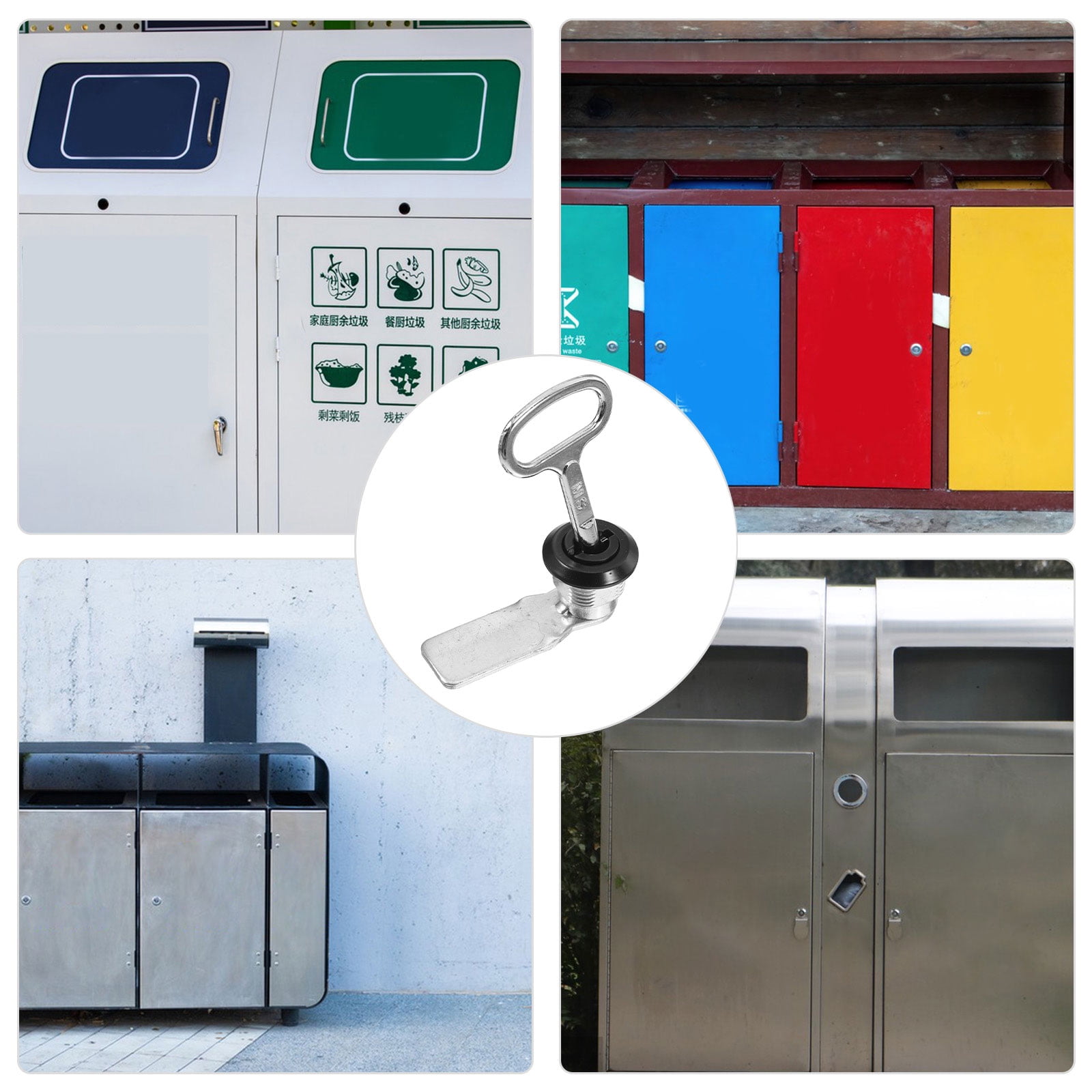 BESTYASH Tubular Cam Lock 1 Set Waterproof Material Lock For Managing ...