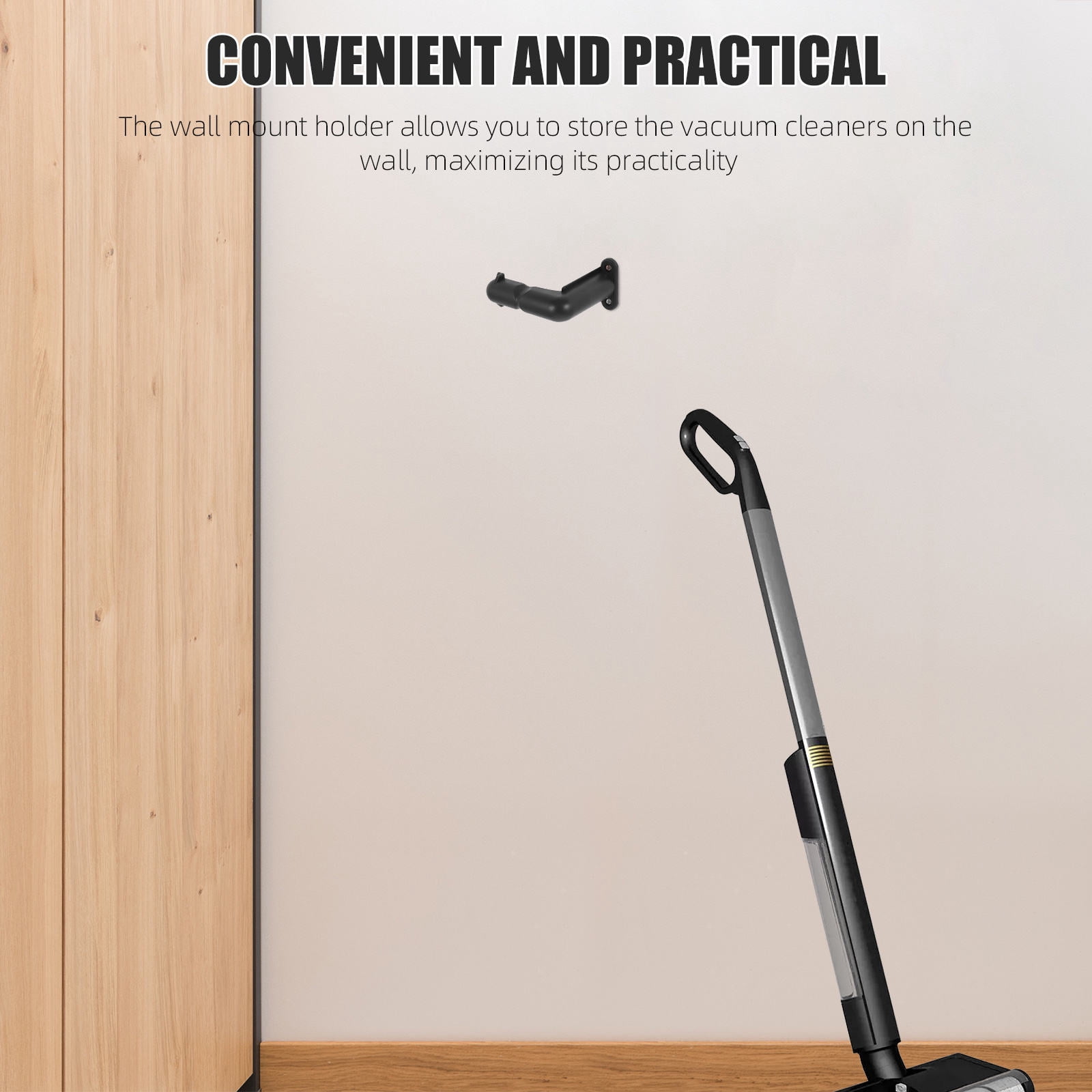 BESTYASH Vacuum Wall Mount Plastic Holder Cordless Vacuum Accessories ...