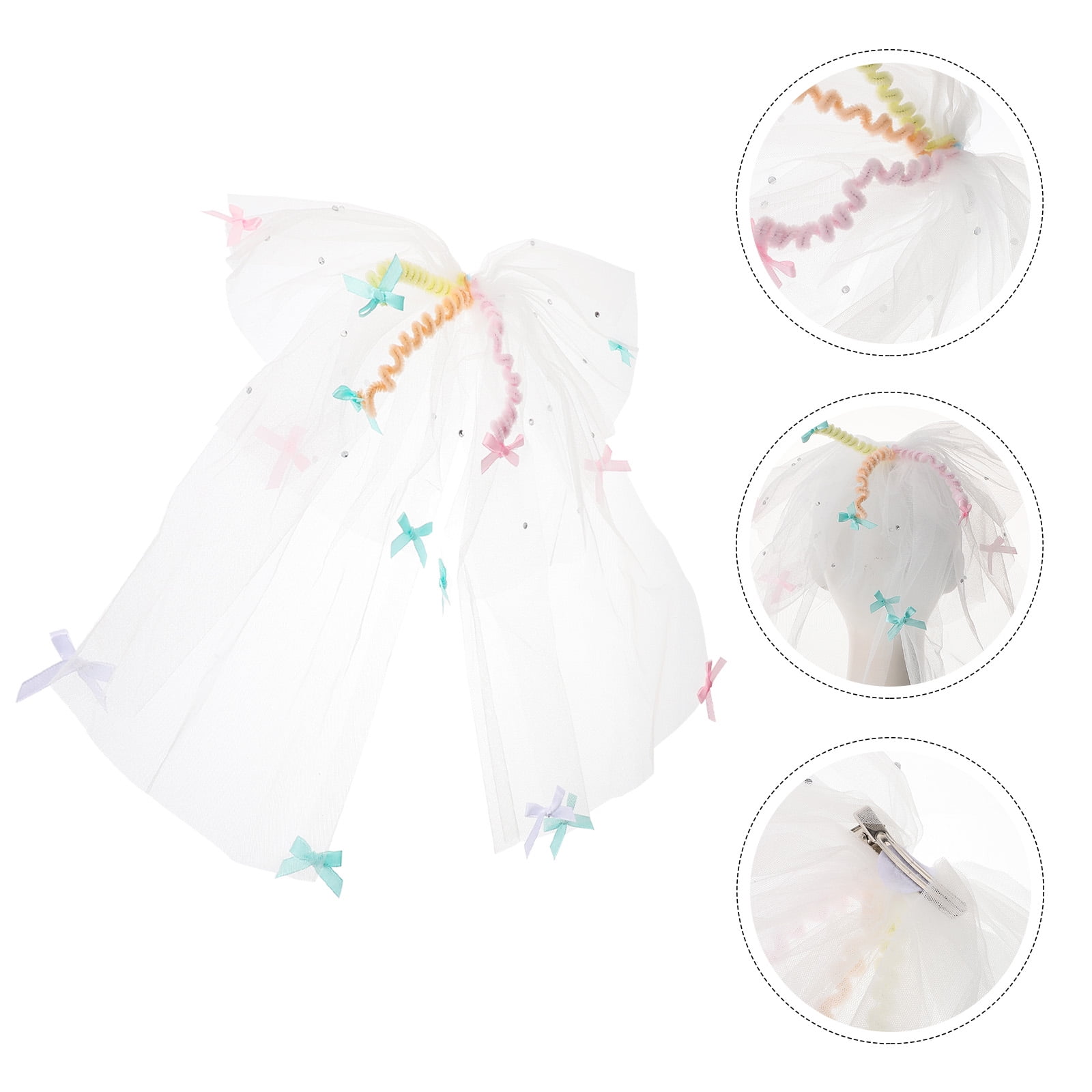 BESTYASH Veil for Brides Short Wedding Accessory Netting 1Pack for ...