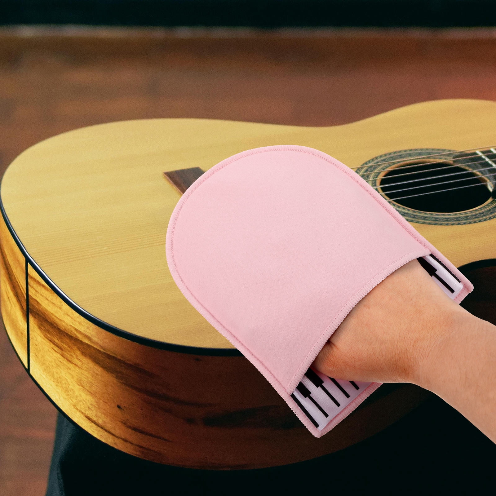 BESTYASH Versatile Pink DoubleSided Pile Cleaning Cloth for Musical ...