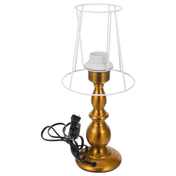 BESTYASH Vintage Metal Wire Lamp Cage for Crafts Durable Iron Base ...