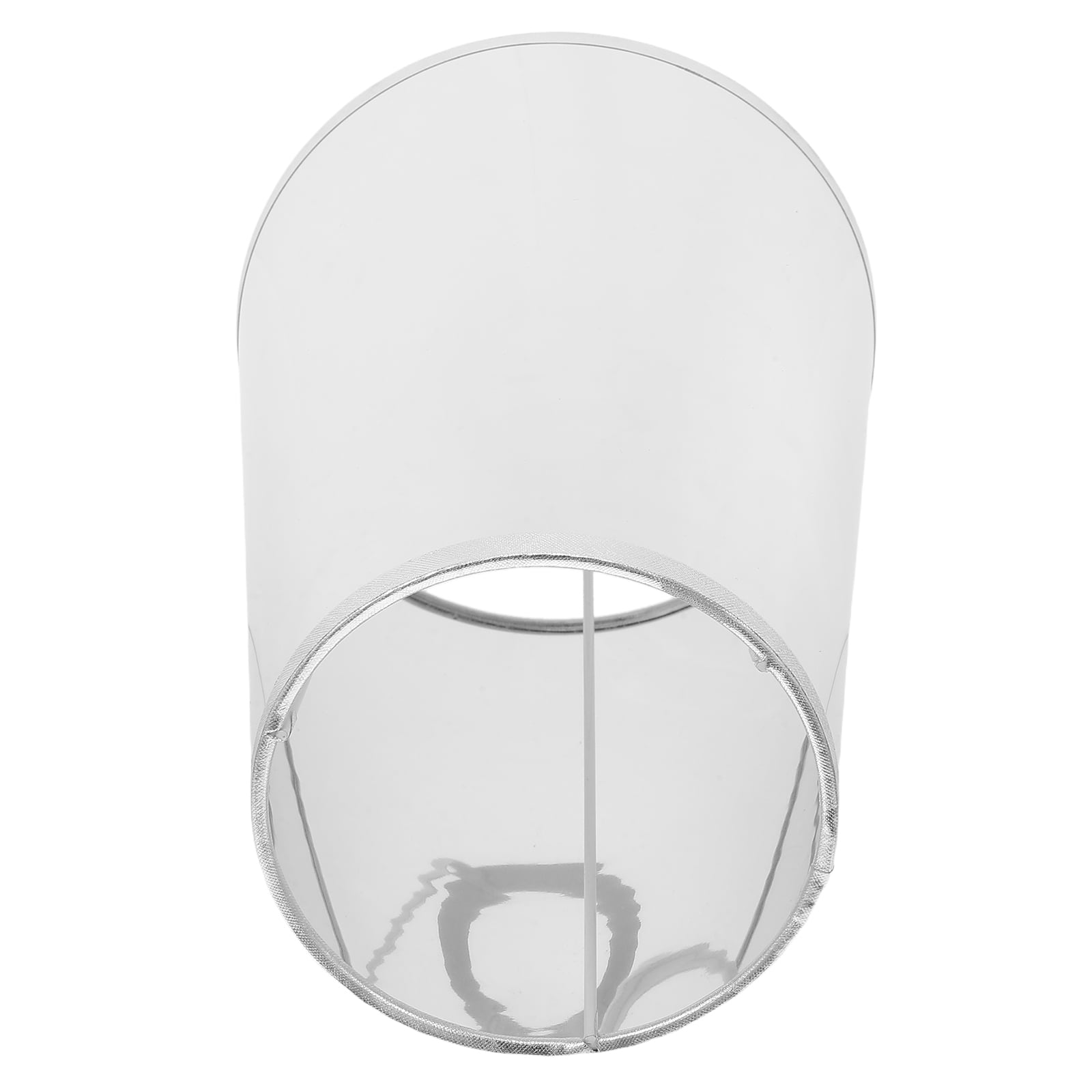 BESTYASH Vintage Style Plated Silver PVC Lamp Shade with Iron Structure ...