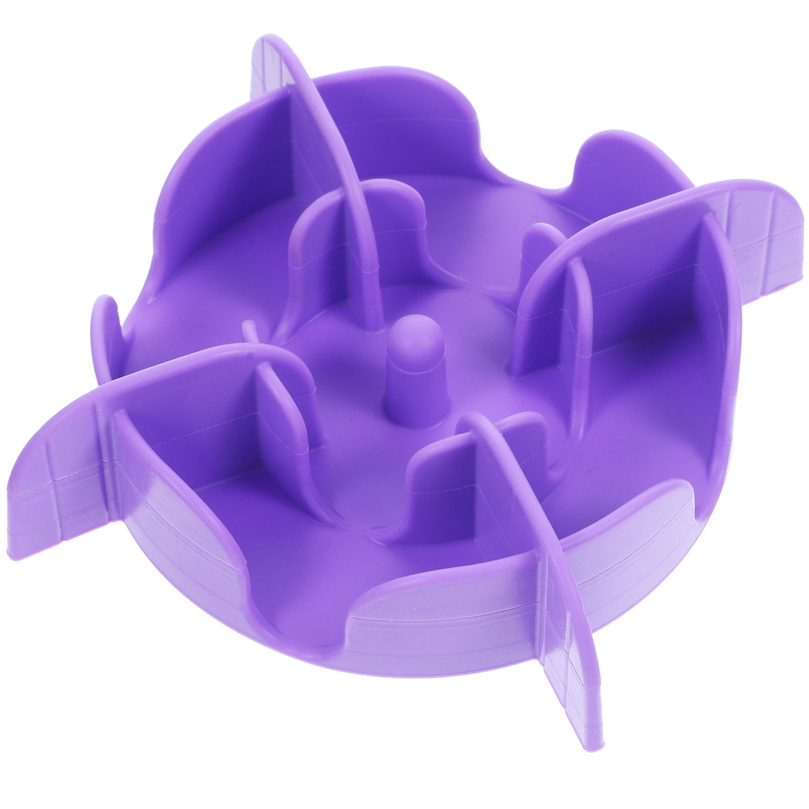 BESTYASH Violet Food Safe Silicone Slow Feeder Insert for Dog Bowls ...