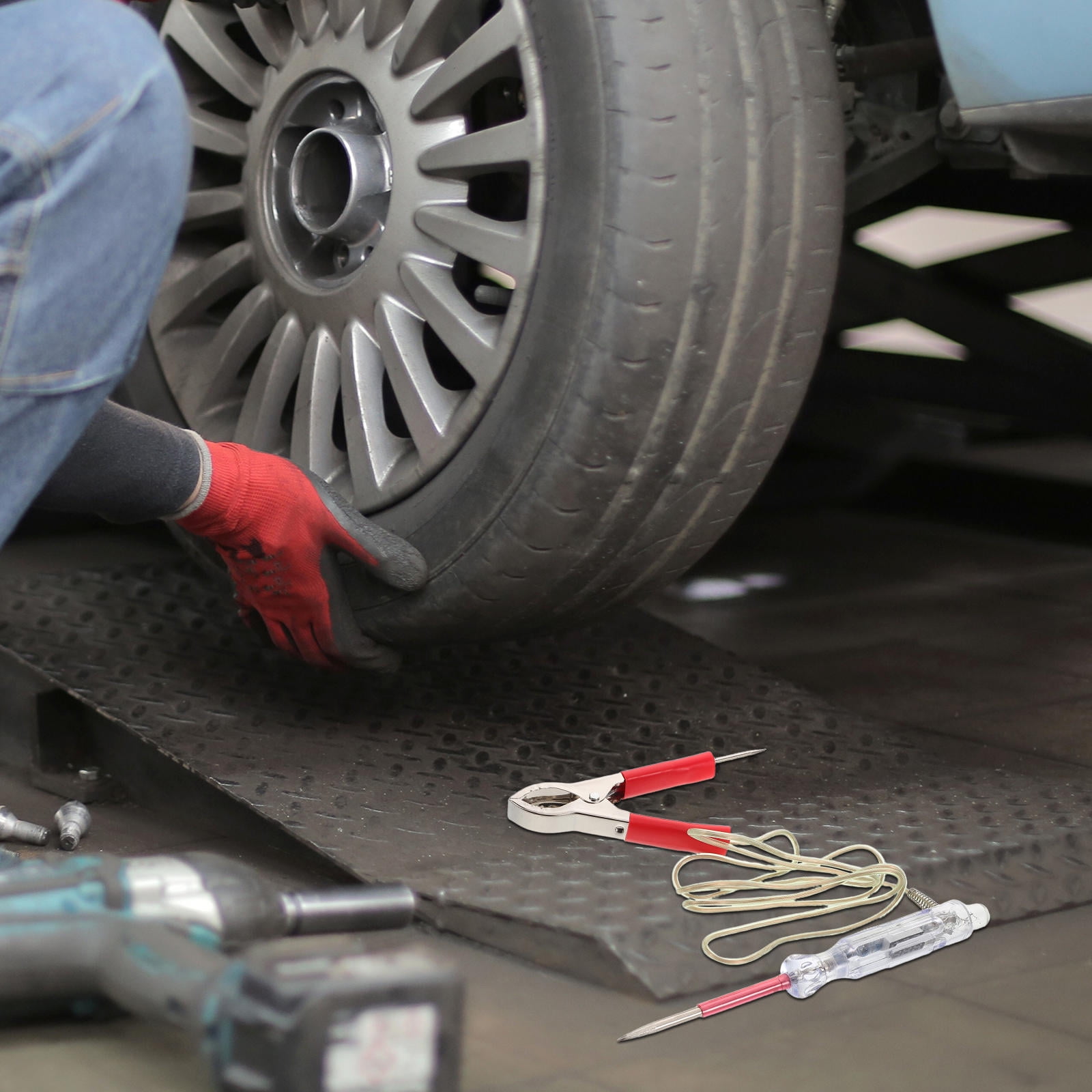 BESTYASH Car Voltage Tester Electrical Test Light Alloy Plastic 1Pack ...