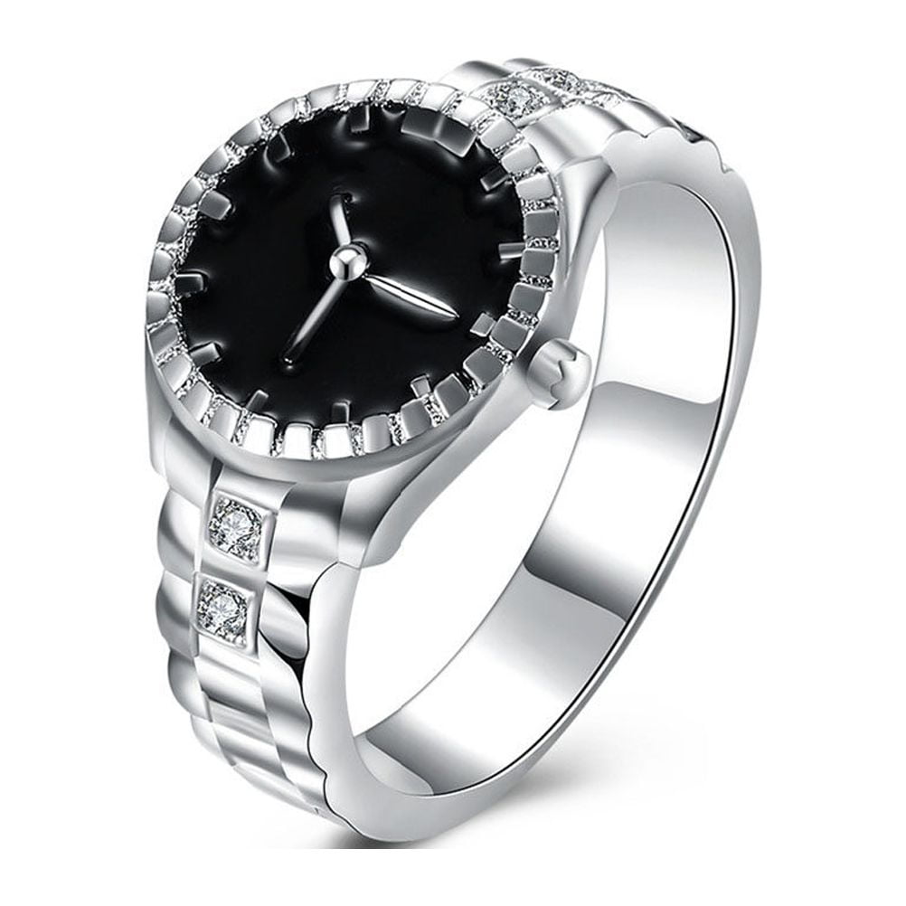 BESTYASH Watch Design Ring Elegant 1Pack Decoration Wedding - Walmart.com