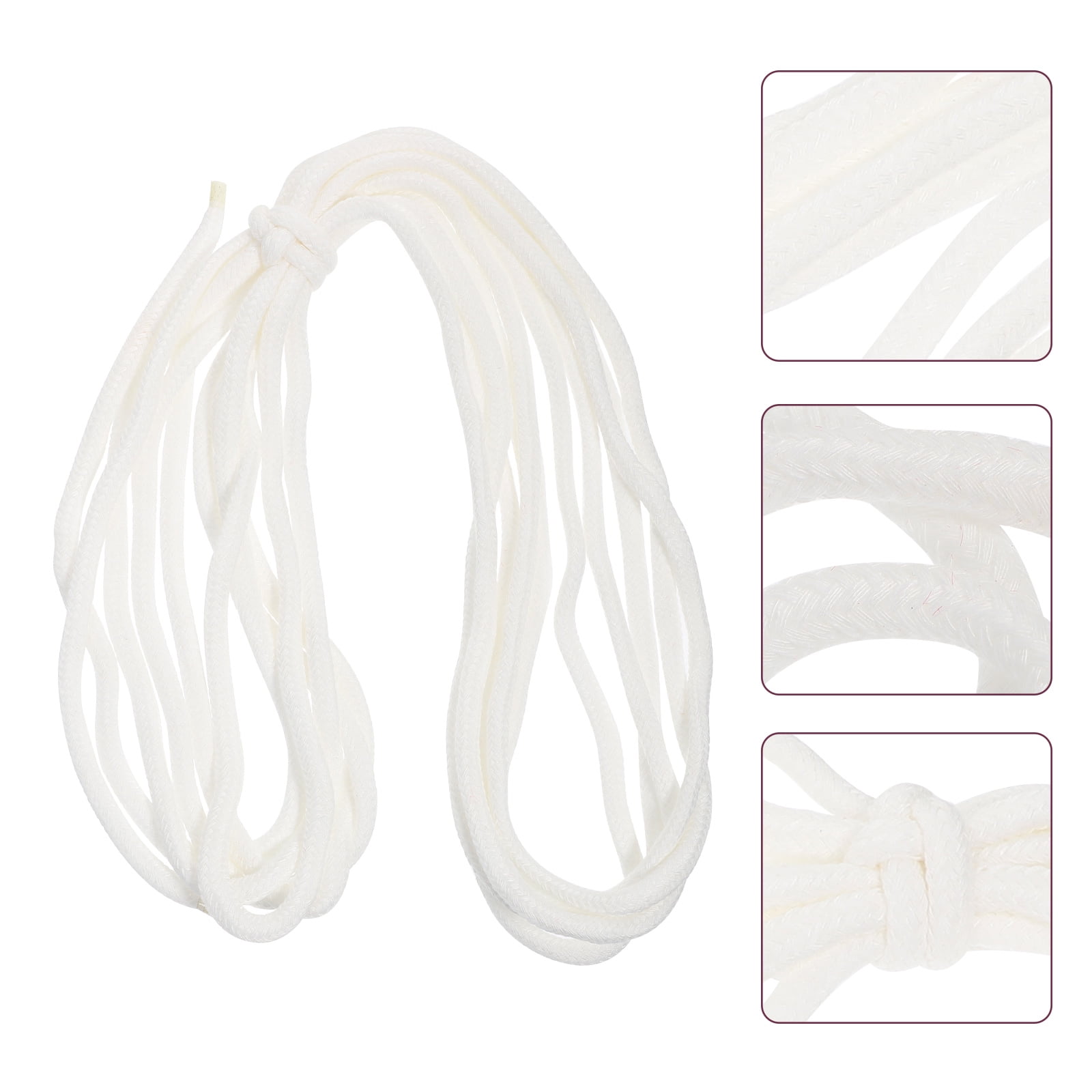 BESTYASH Soft White Cotton Rope Polyester Blend 1 Piece High Water ...