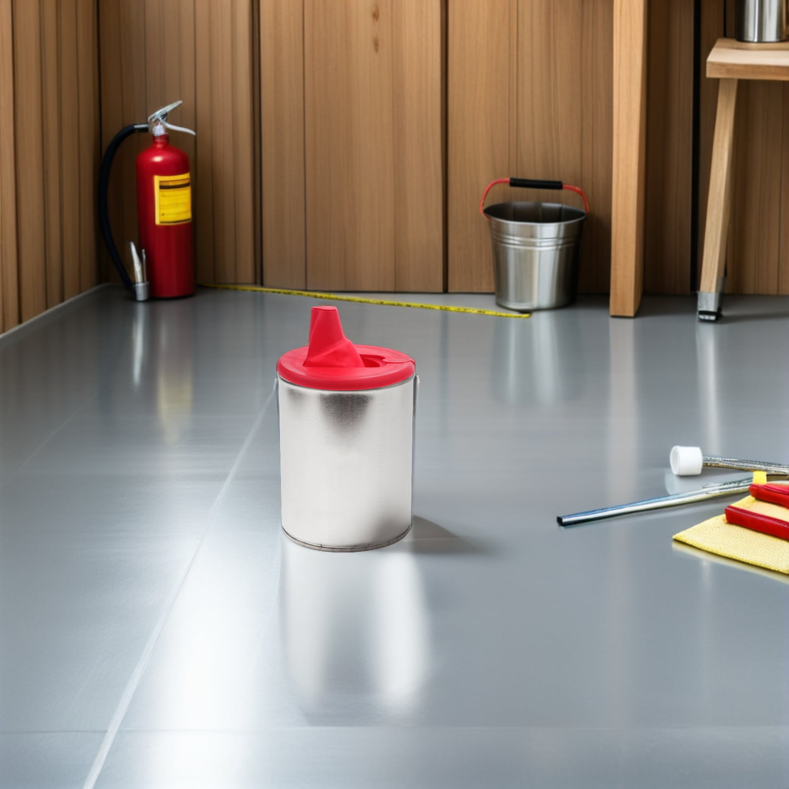 BESTYASH Wear Resistant Foldable Bucket Lid Replacement with Convenient ...