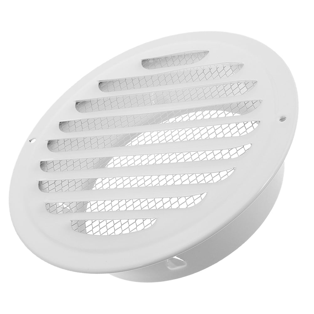 BESTYASH Stainless Steel Kitchen Exhaust Vent Cover Hood White Weather ...