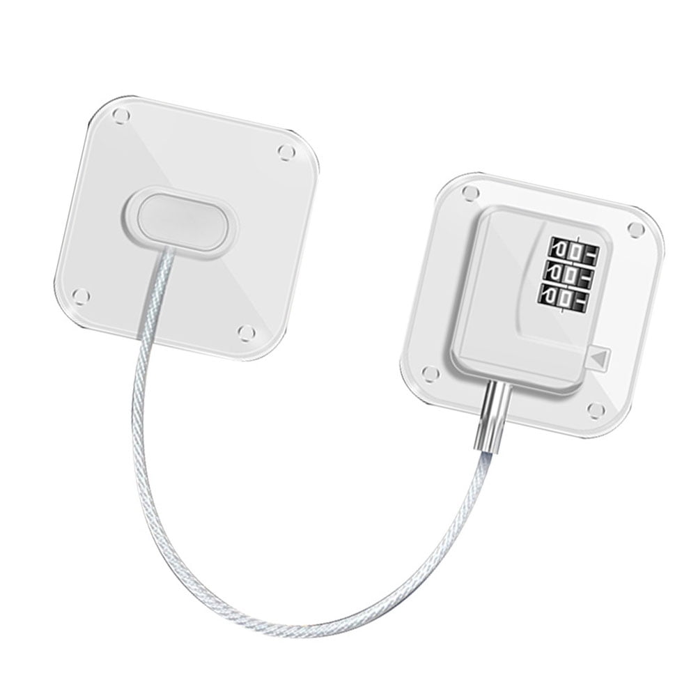 BESTYASH White Plastic Combination Lock for Cabinets, Drawers ...