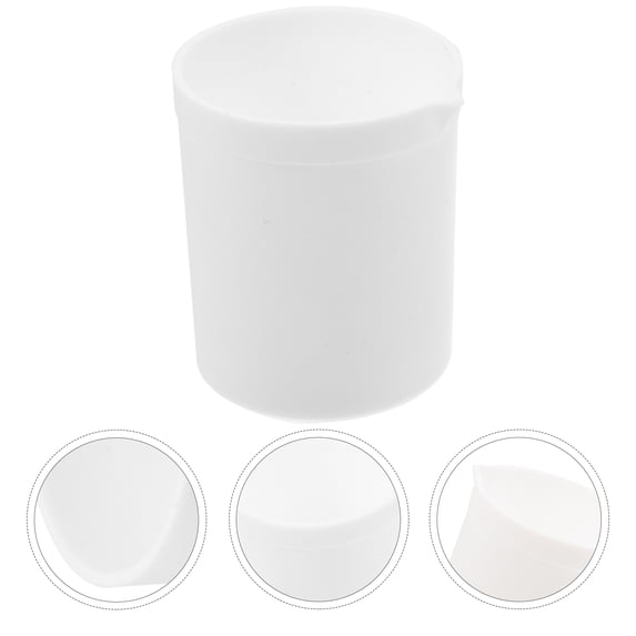 BESTYASH White PTFE Laboratory Beaker with Wide Stable Base and ...