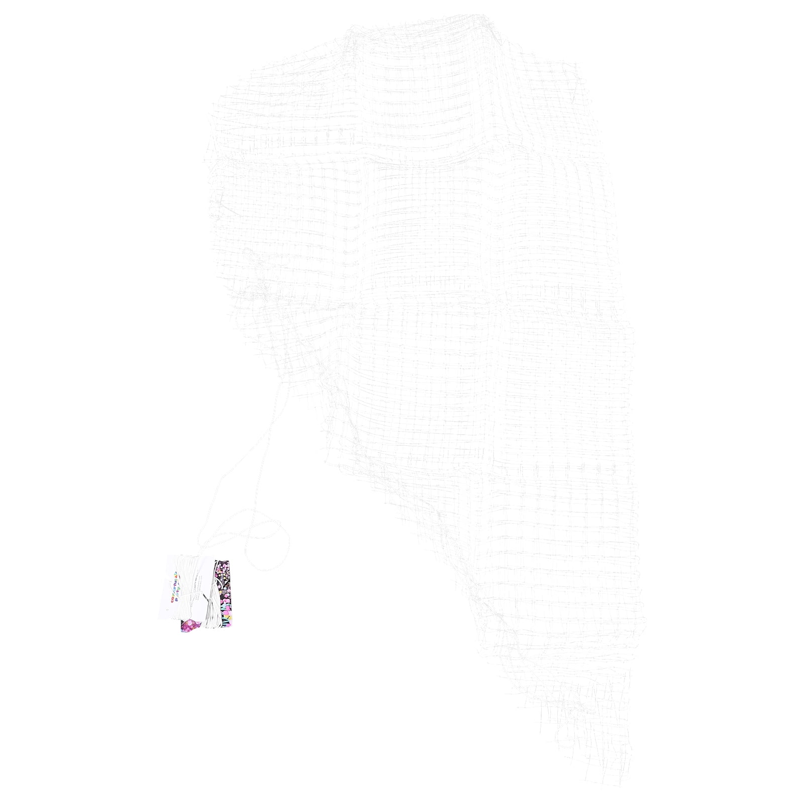 BESTYASH White Wedding Balloon Drop Net Romantic Heart Design for ...