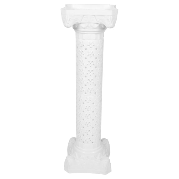 BESTYASH White Wedding Roman Pillar Plastic Hollow Column with Stable ...
