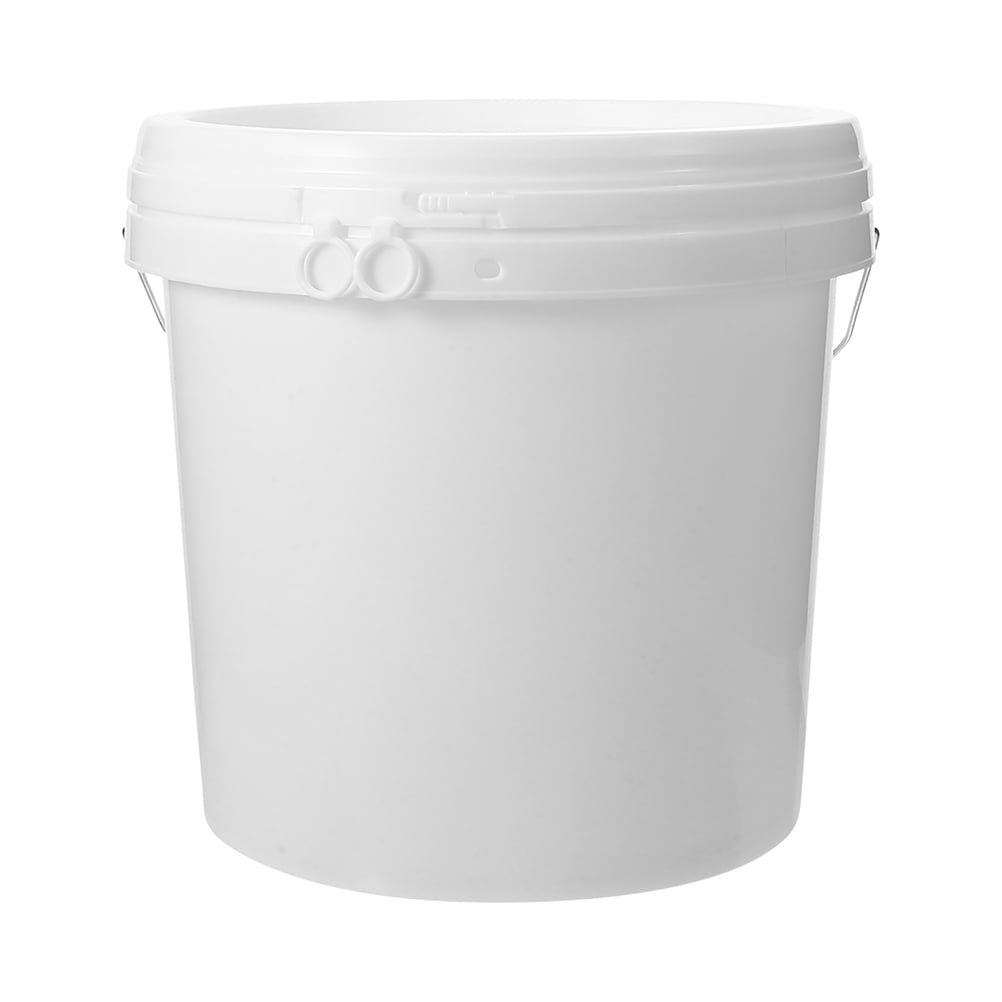 BESTYASH Wide Mouth Design Paint Bucket with Handle Plastic White 1Pcs ...