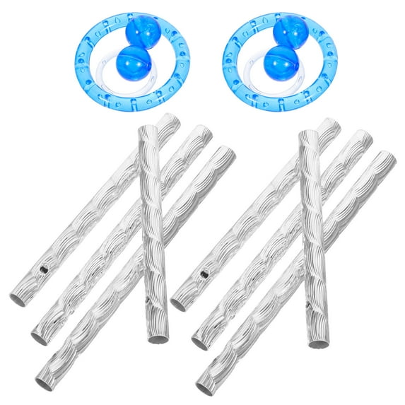 BESTYASH Wind Chime Parts Replacement 2 Sets Diy Blue Plastic and ...