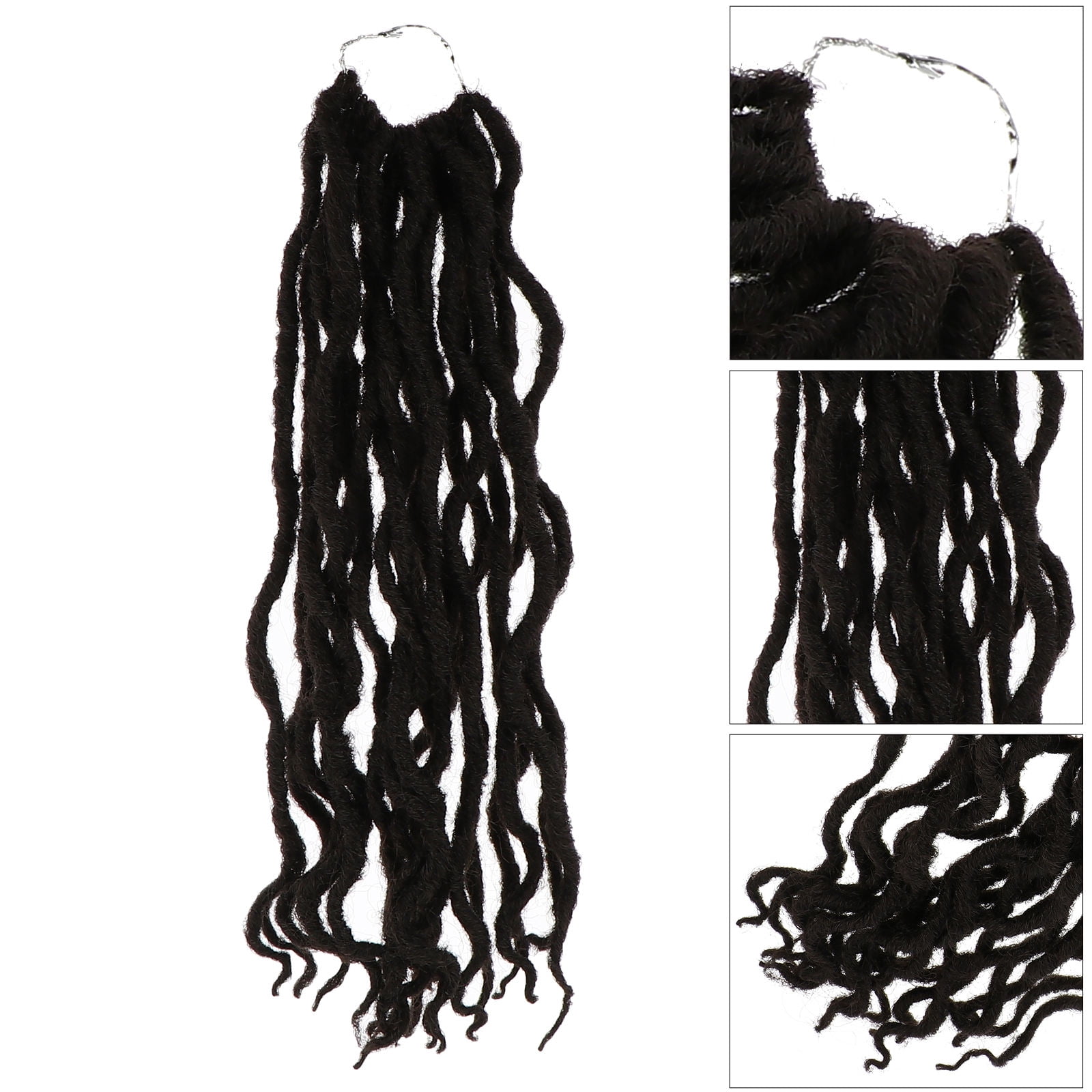 BESTYASH Women Braids Hair Extensions Faux Locs Hair High Temperature ...