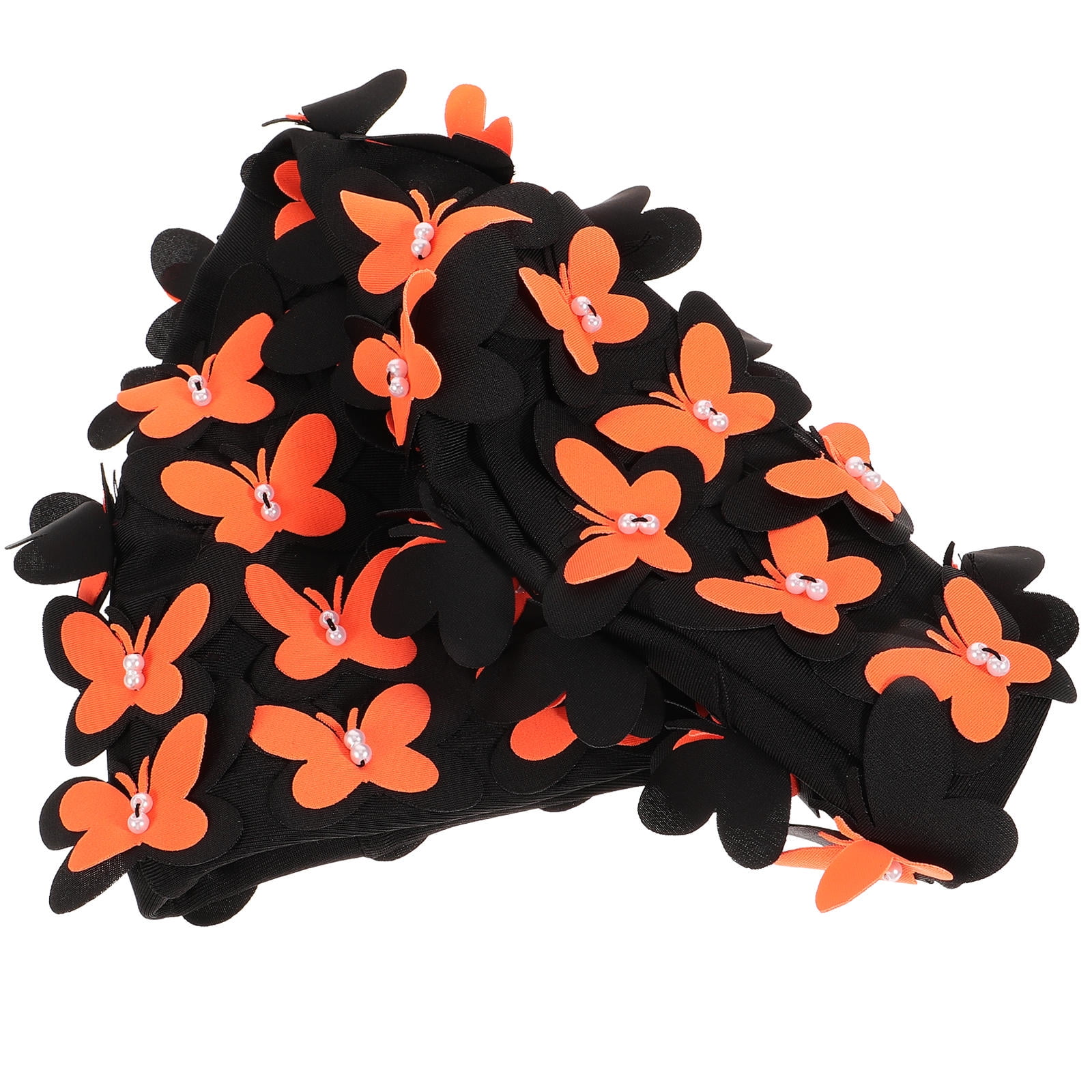 BESTYASH Women's Elastic Long Hair Swim Cap Anti Slip Comfortable Nylon ...