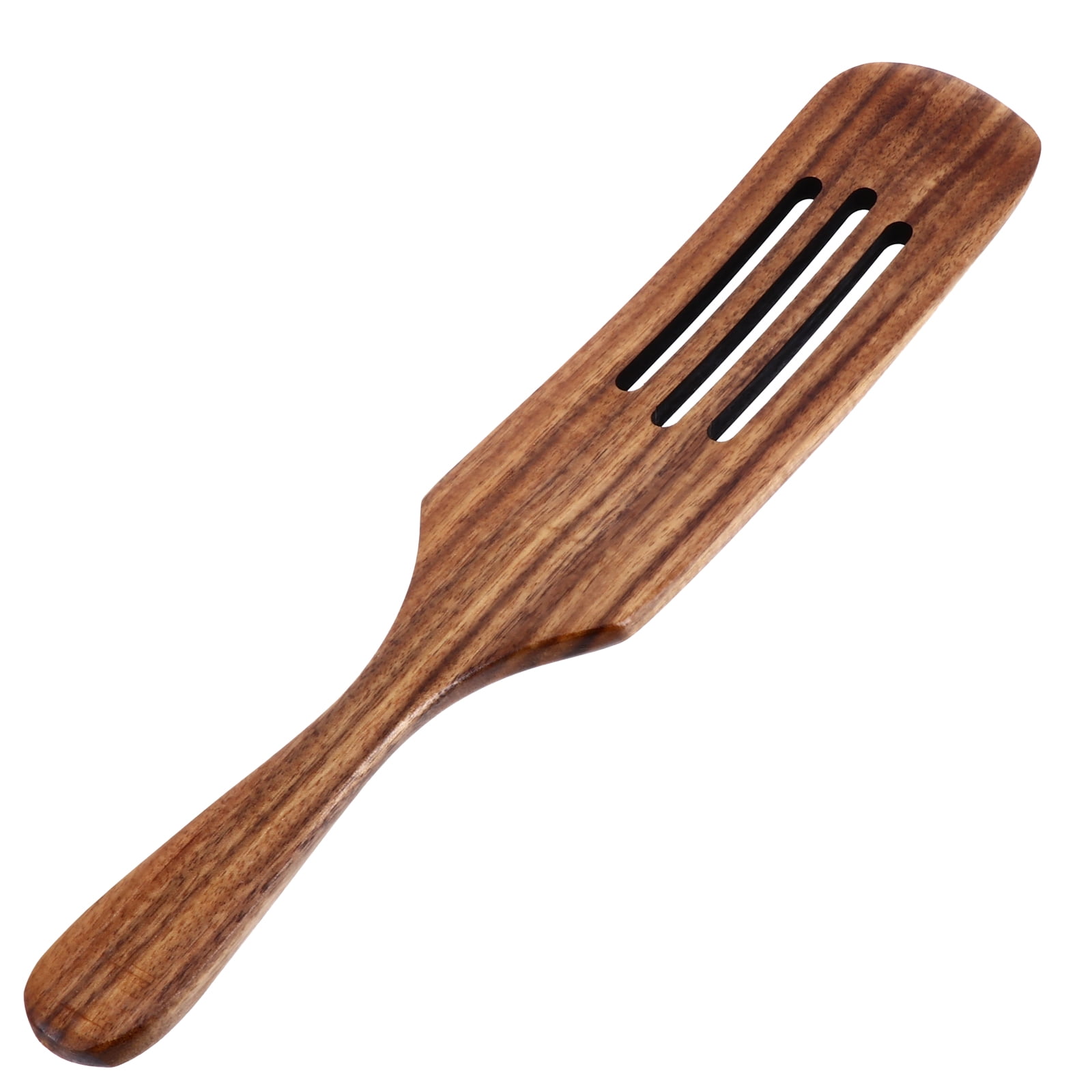 BESTYASH Wood Handle Spatula Wooden Kitchen Utensils Brown Long Handle ...