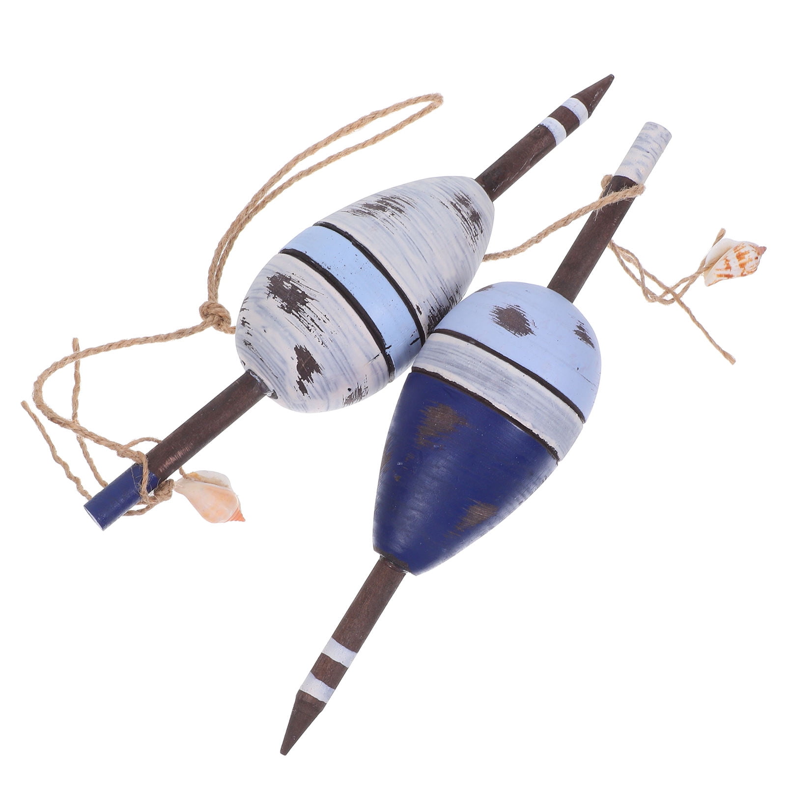 BESTYASH Wooden Nautical Buoy Sculpture for Coastal Themed Wall Decor ...