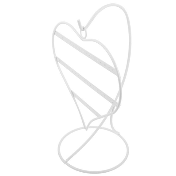 BESTYASH Wrought Iron Earring Display Stand with Tabletop Organizer for ...