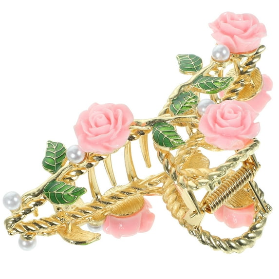 BESTYASH ladies hair clips rose hair accessory for girls weddings 1Set ...