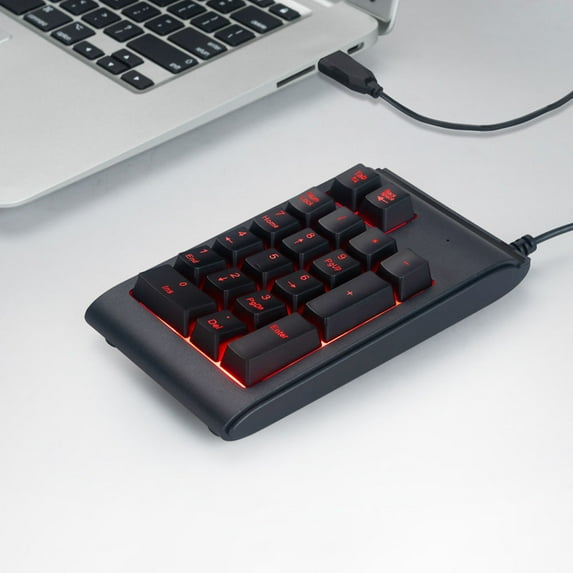 BESTYASH one hand keyboard Single Hand Game Keyboard Black Plastic 1Pcs ...